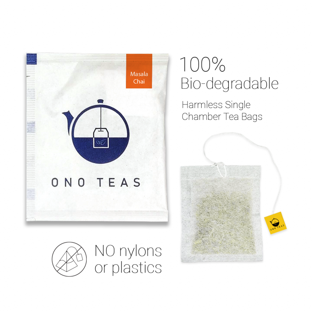 Plain White 10 Tea Bags Box [Packaging Material] | Ono Teas